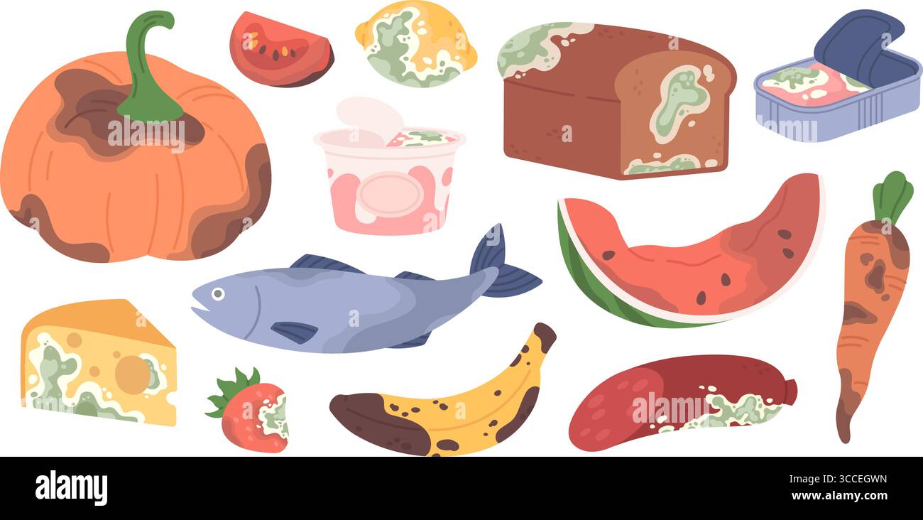 Canned food expired Stock Vector Images - Alamy