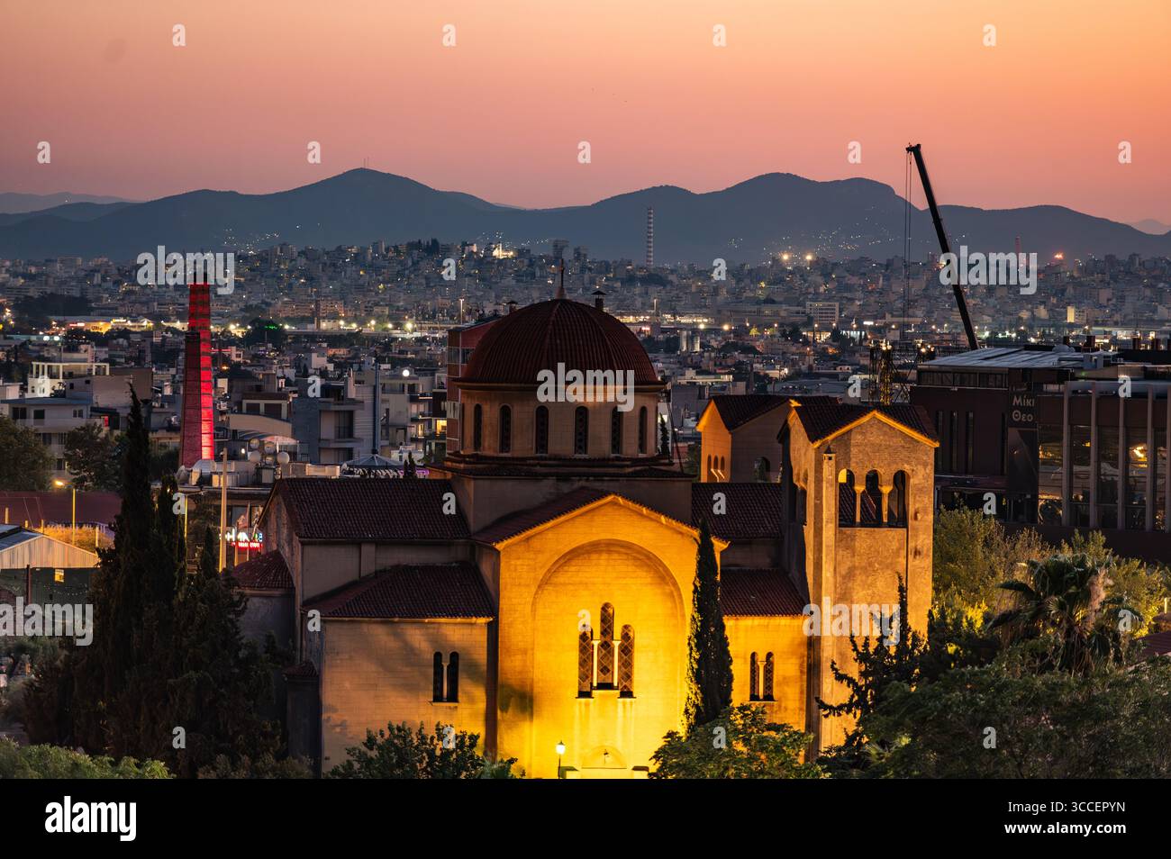 Beautiful sunset famous orthodox hi-res stock photography and images ...