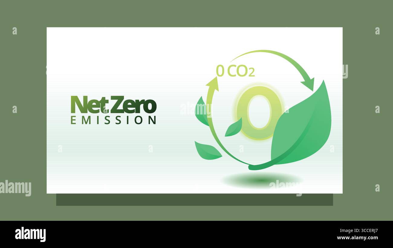 Zero emission template Stock Vector Images - Alamy