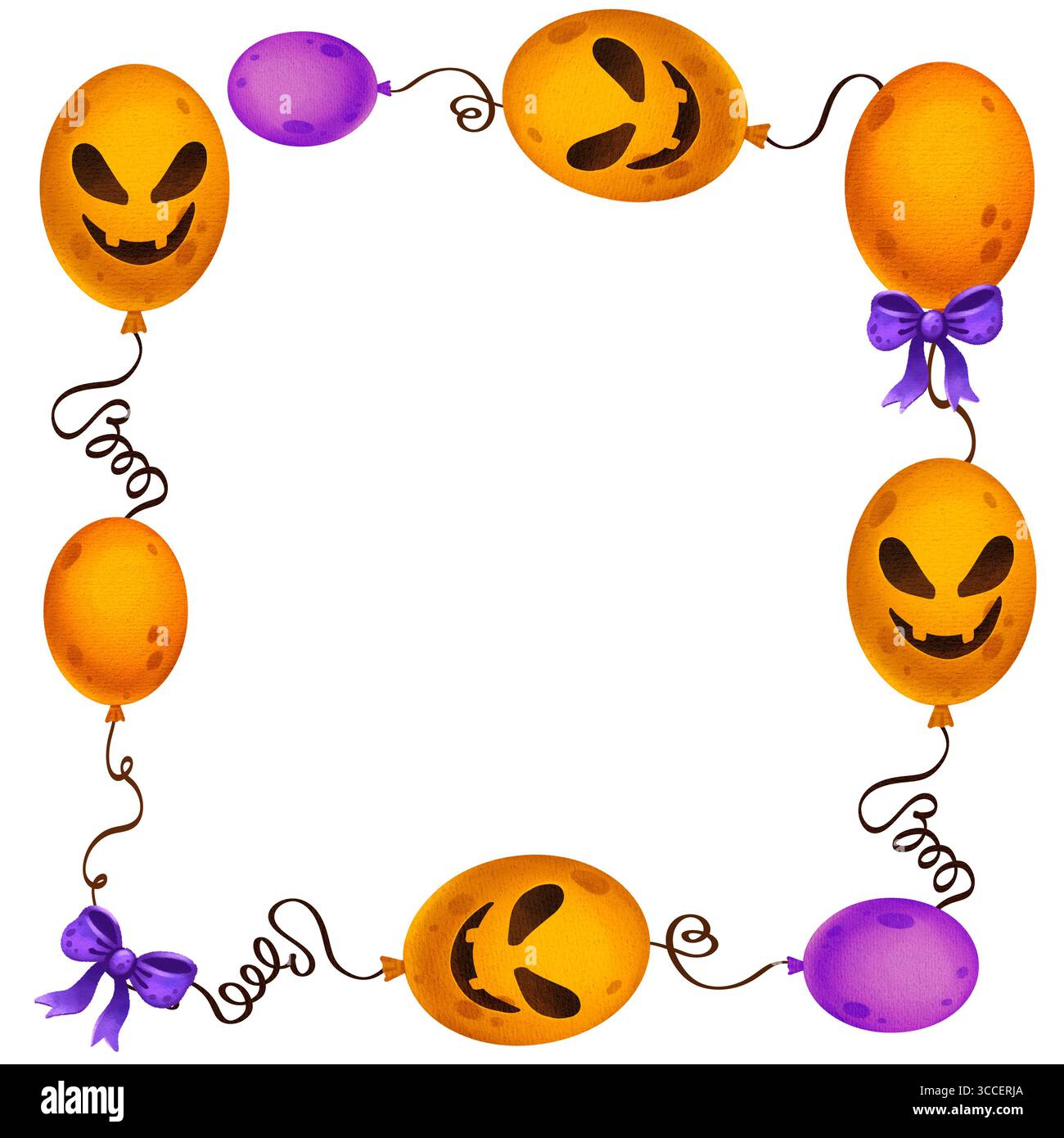 Halloween design template hand Cut Out Stock Images & Pictures - Alamy