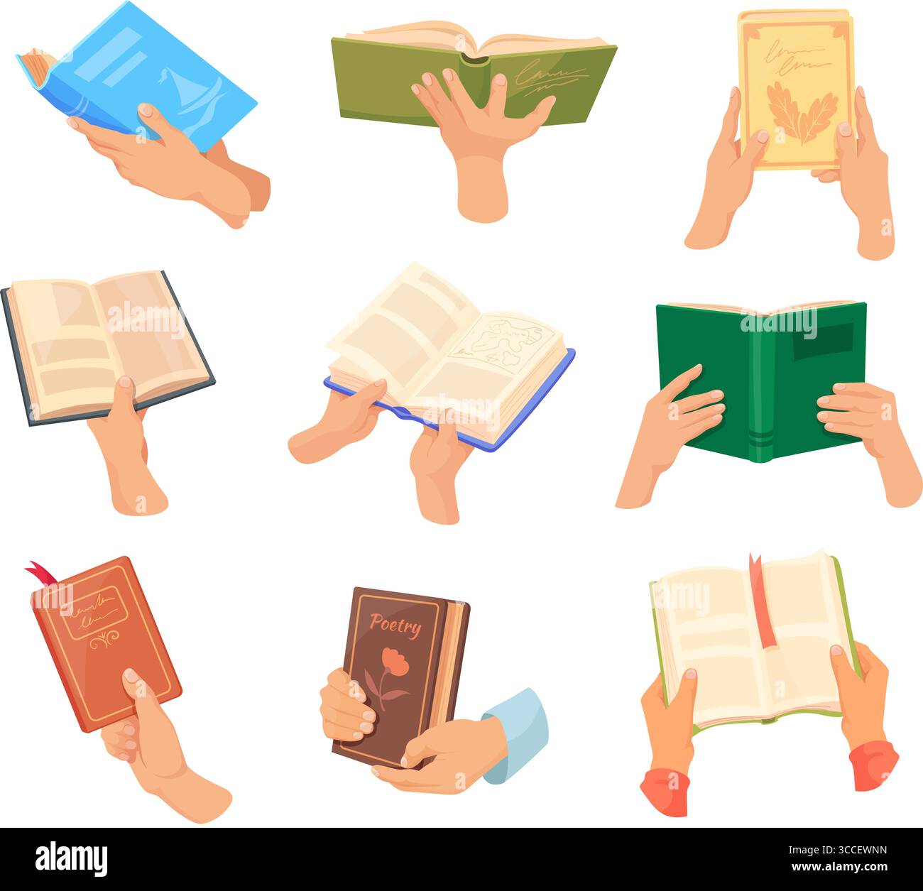 Paperback reader Stock Vector Images - Alamy