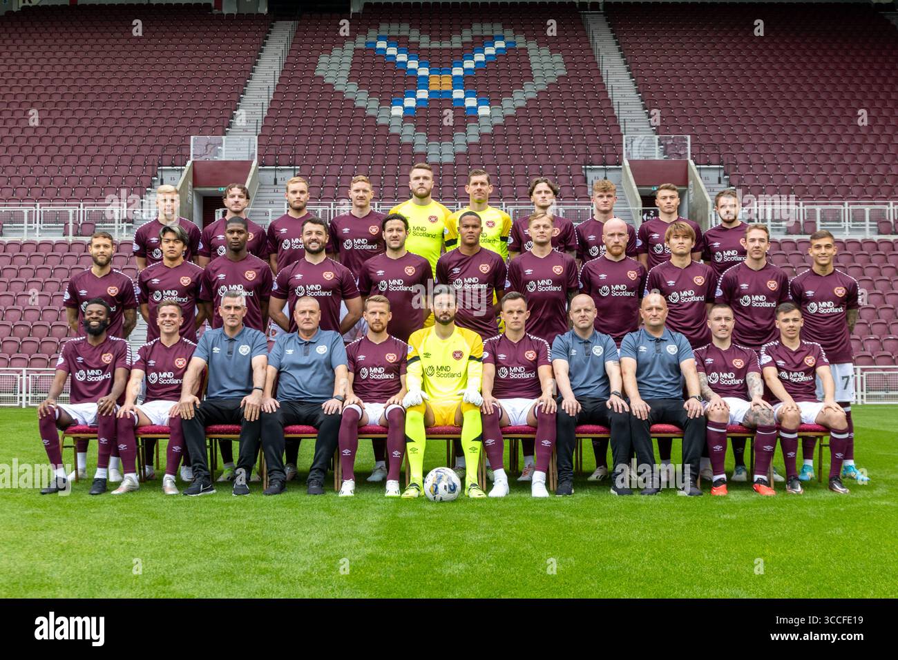 Hearts fc team photo hi-res stock photography and images - Alamy