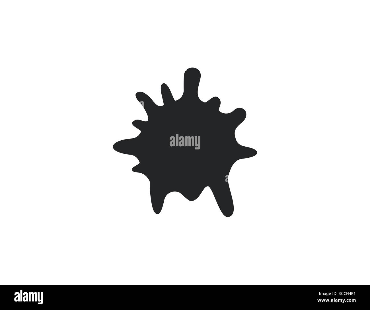 Stain, blot icon. Vector illustration Stock Vector Image & Art - Alamy