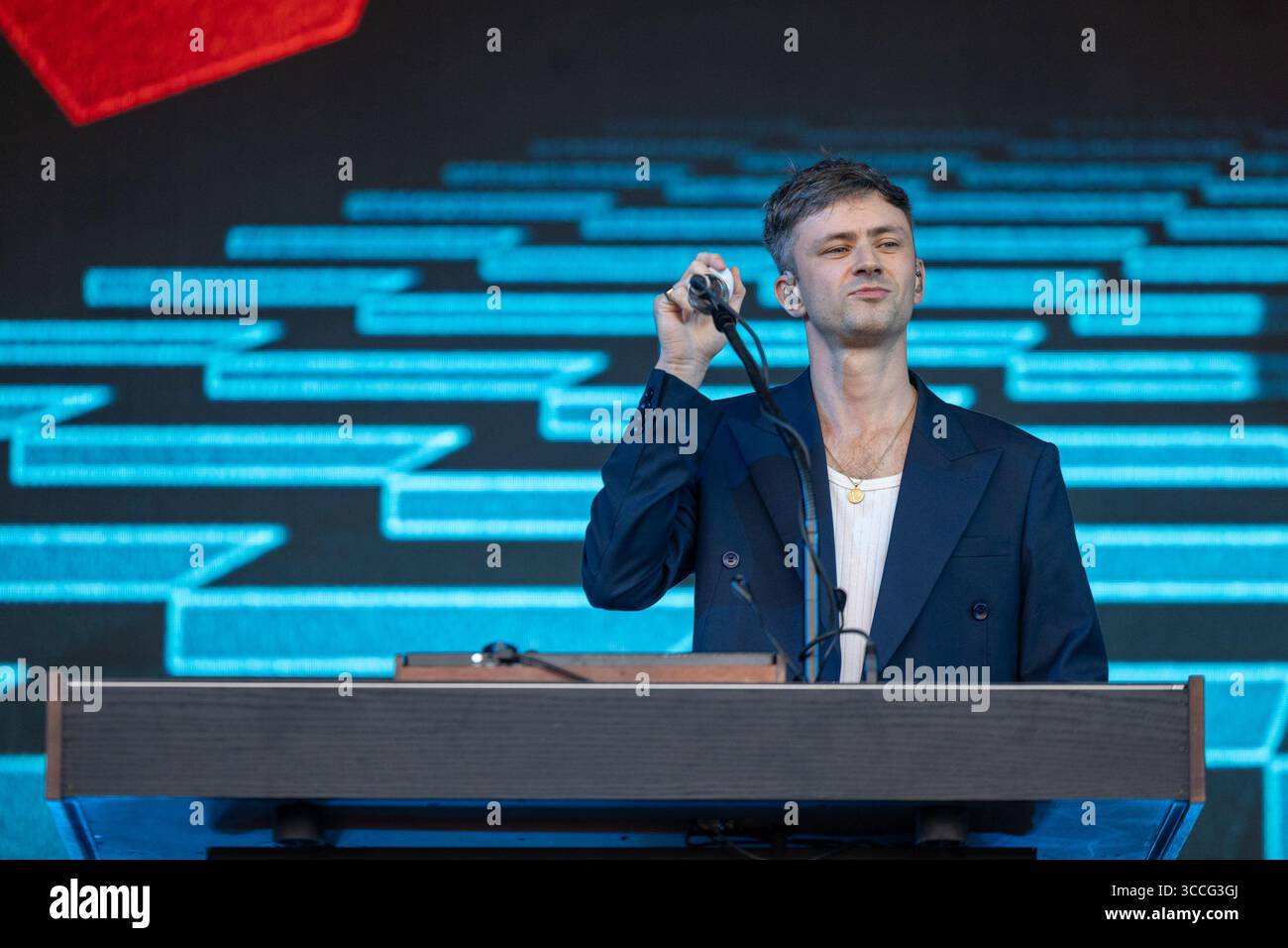 San Francisco, USA. 10th Aug, 2025. Edmund Irwin-Singer of Glass ...
