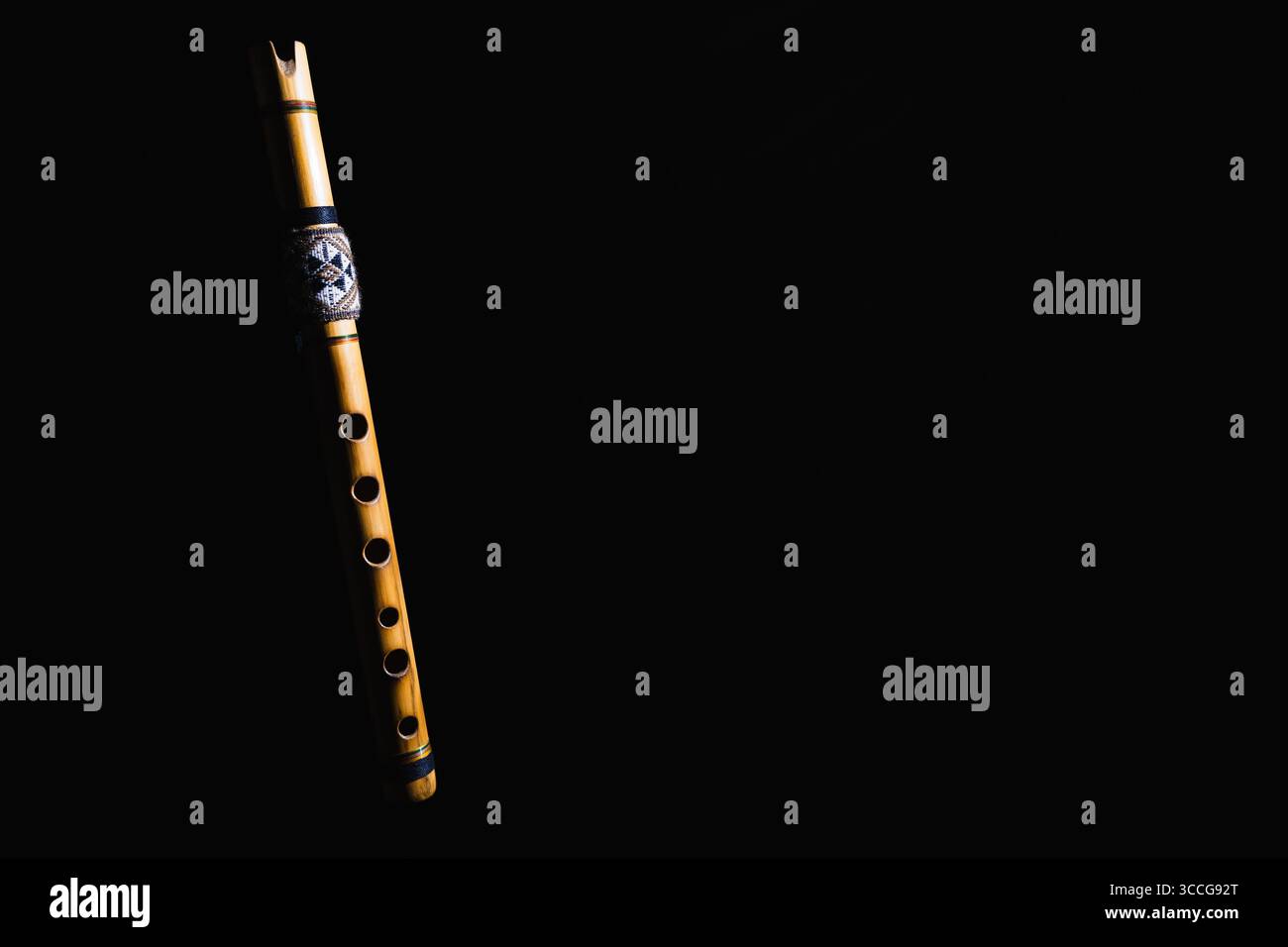 Andean flute and panpipe, traditional musical instruments of the Andes ...