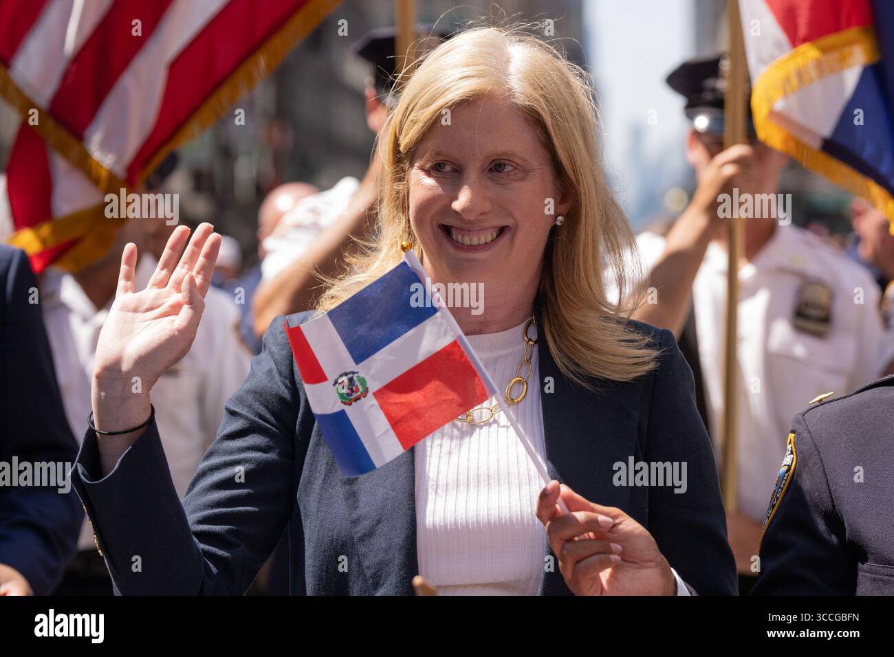 Police Commissioner Jessica Tisch participates in 43rd Annual Dominican ...