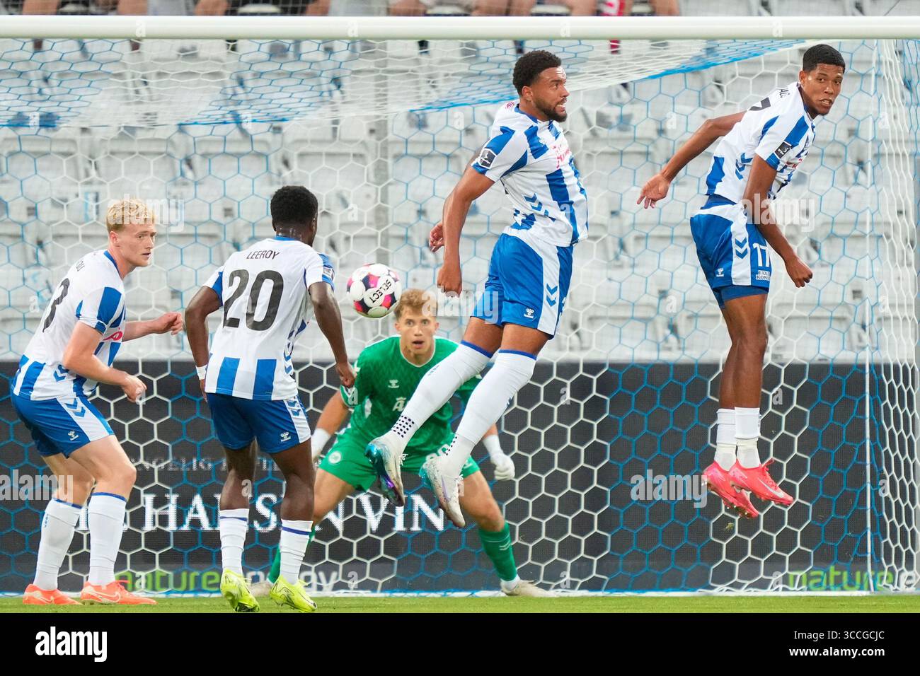 Superligakampen mellem OB og Randers FC paa Nature Energy Park i Odense ...