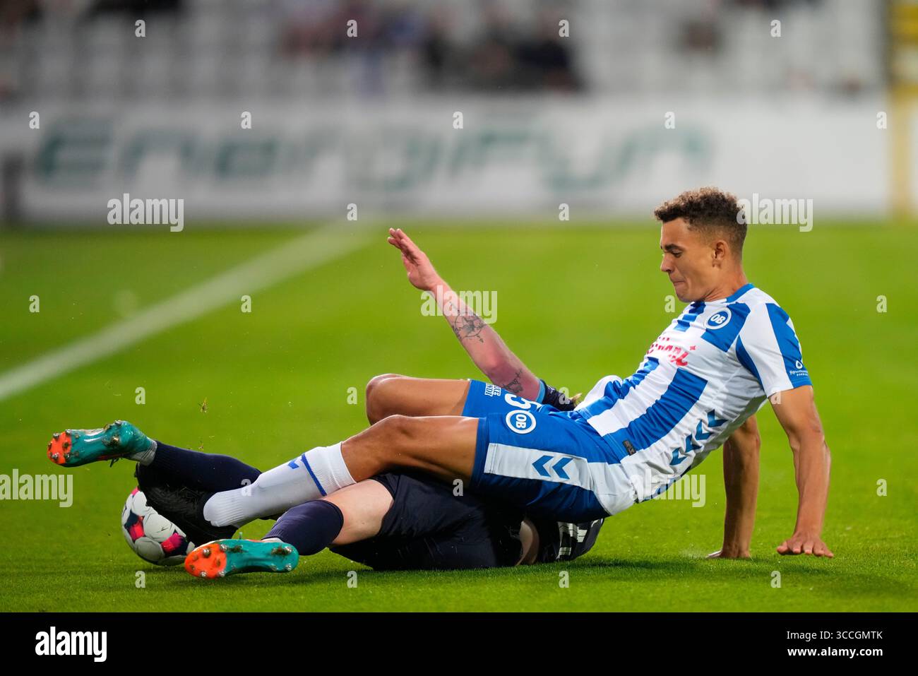 Superligakampen mellem OB og Randers FC paa Nature Energy Park i Odense ...