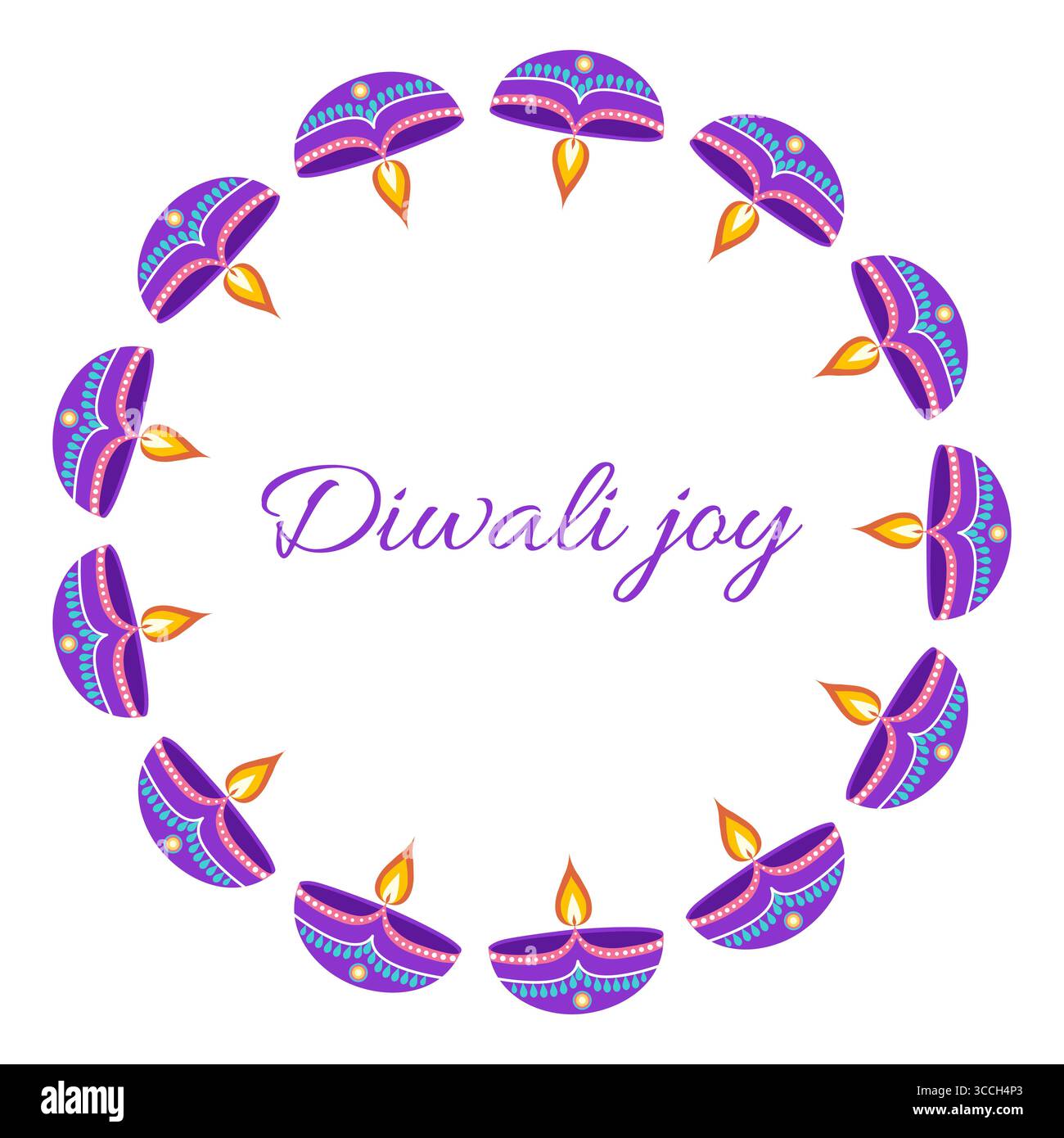 Diya set Cut Out Stock Images & Pictures - Alamy