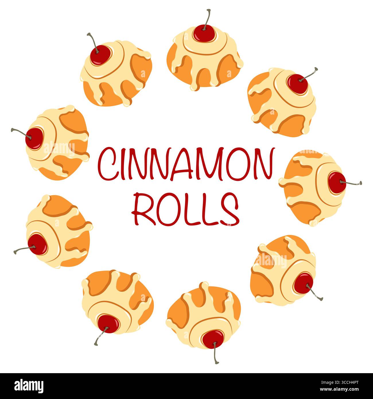 Cafe coffee cake autumn Cut Out Stock Images & Pictures - Alamy