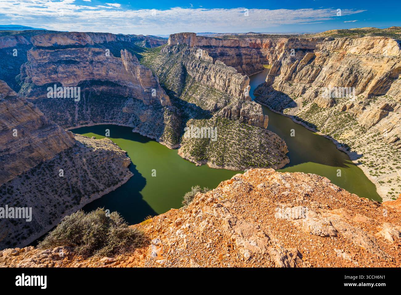 Devils Canyon Overlook, Bighorn Canyon National Recreation Area, USA ...