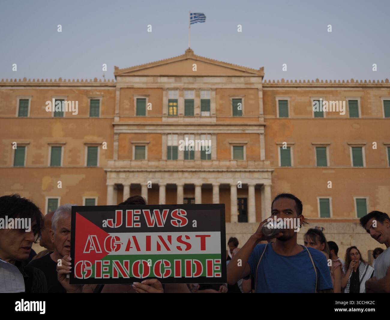 Social issues protestor communication holding banner text hi-res stock ...