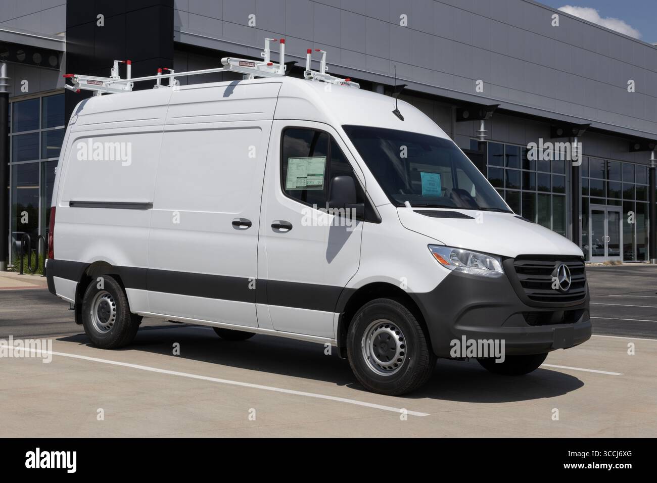 Indianapolis - August 8, 2025: Mercedes-Benz 2500 Cargo Van display ...