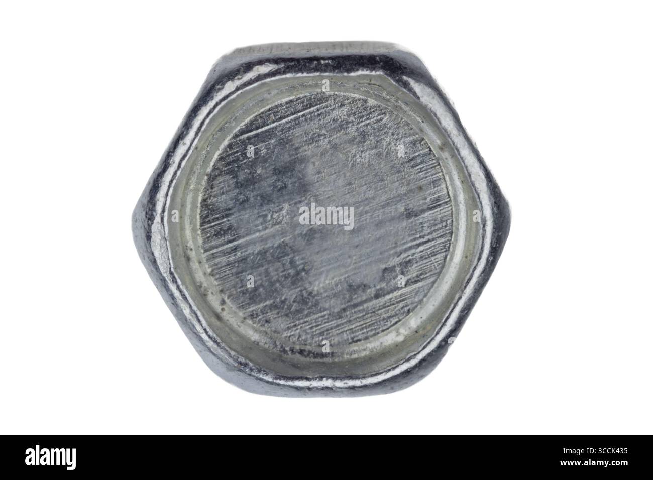 Hexagon head screw nut Cut Out Stock Images & Pictures - Alamy