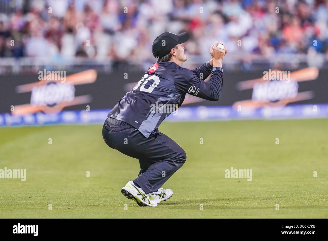 MANCHESTER, ENGLAND - August 11: The Hundred match between Manchester ...