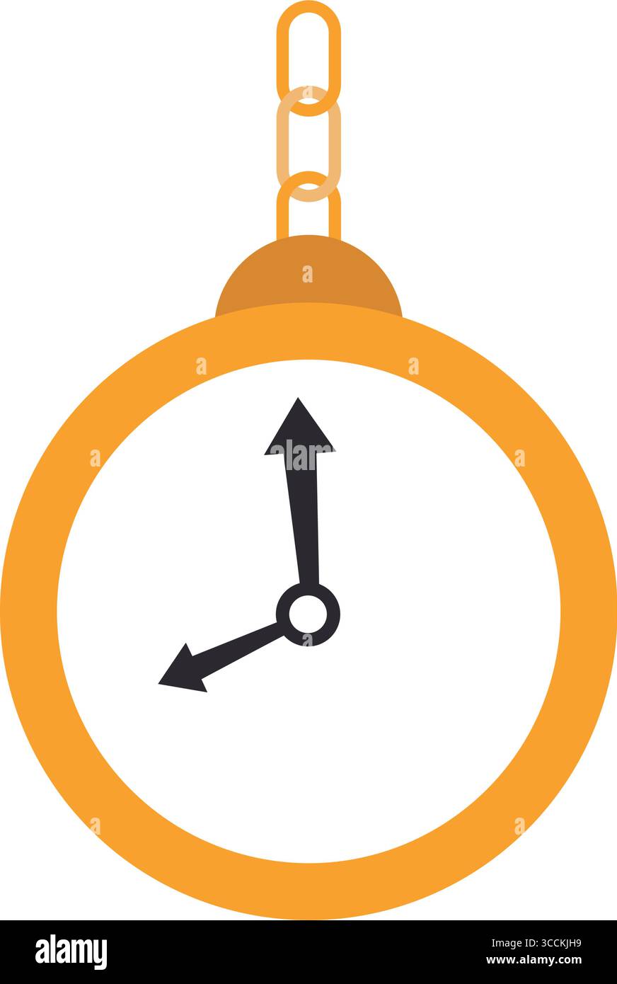 Gold classic pocket watch Cut Out Stock Images & Pictures - Alamy