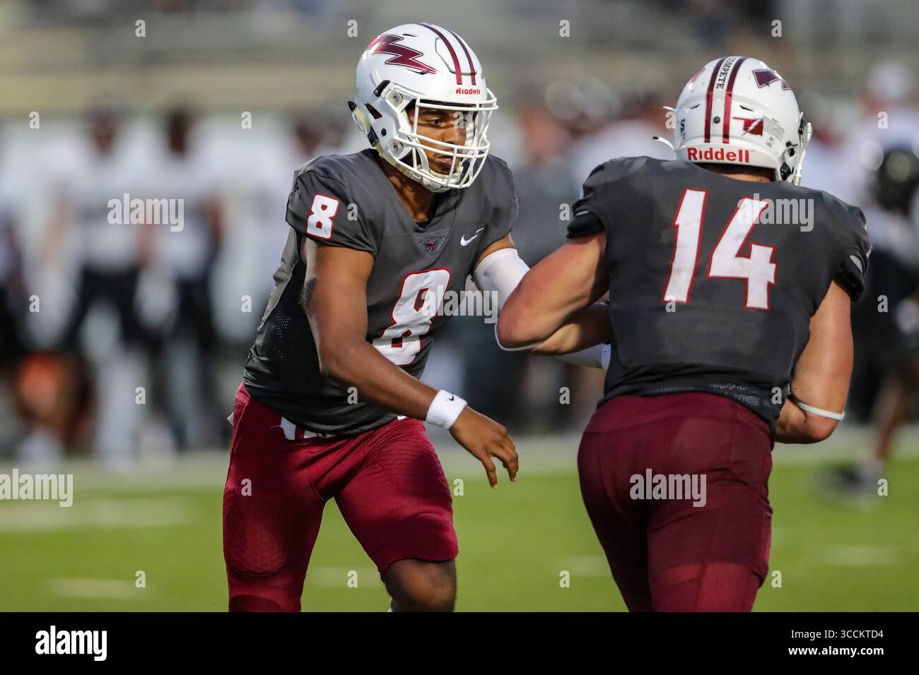 August 31, 2023:.Southern Nazarine University Crimson Storm Quarterback ...
