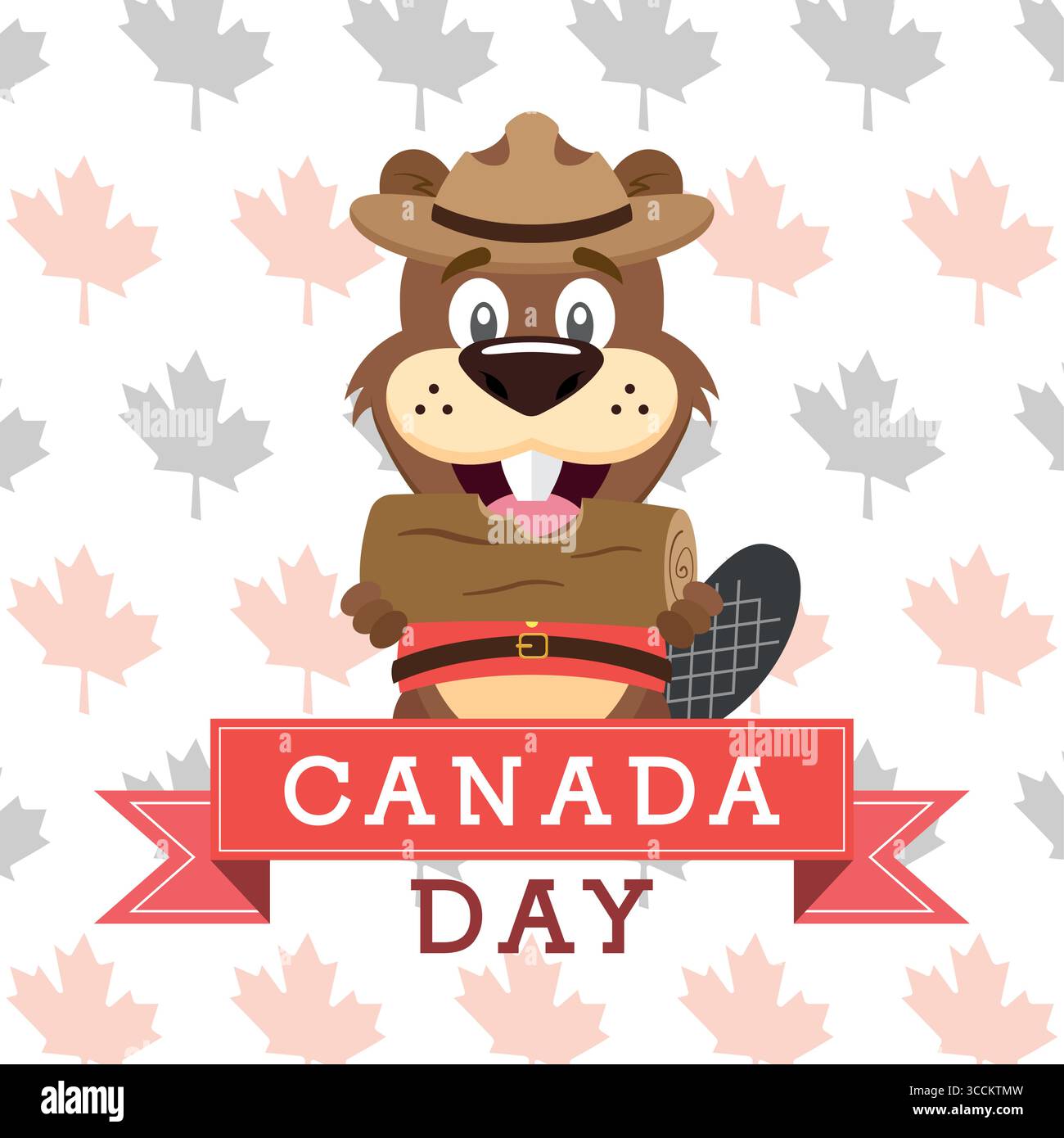 Canada day beaver celebration hi-res stock photography and images - Alamy