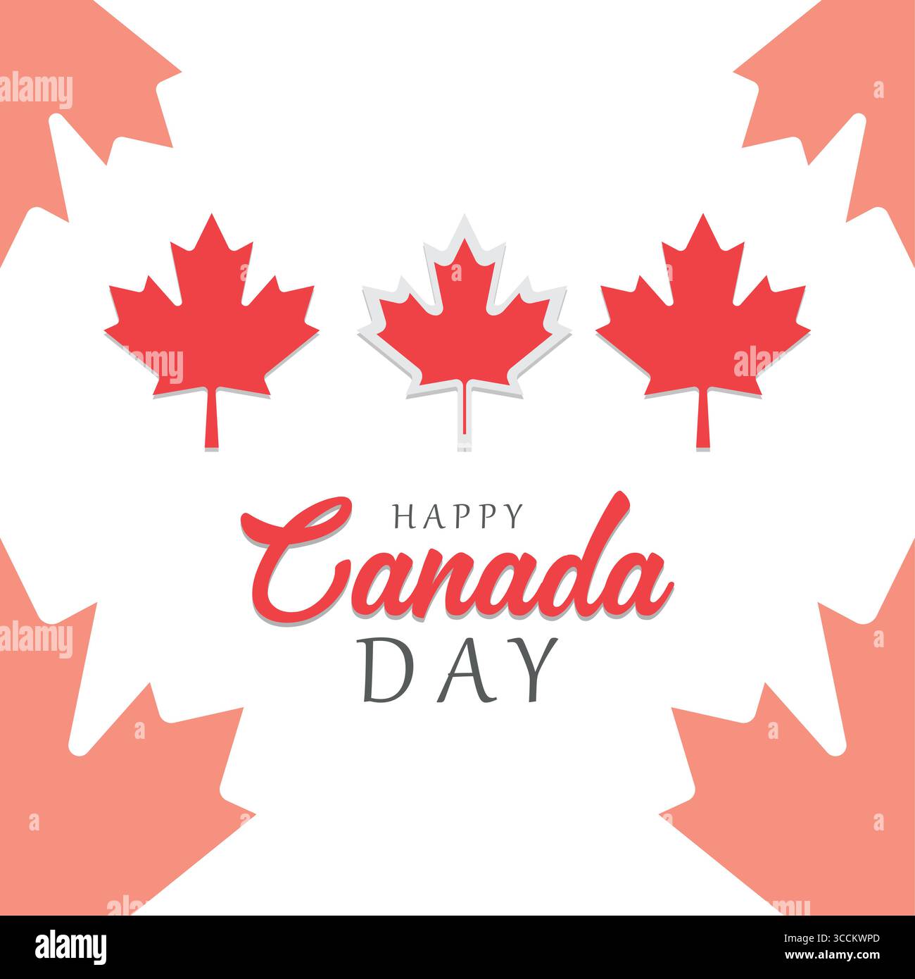 Symbols of canada day Stock Vector Images - Alamy