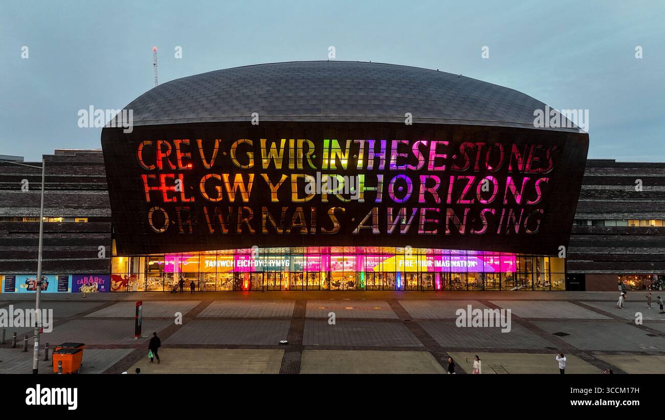 Cardiff uk august 2025 colorful hi-res stock photography and images - Alamy