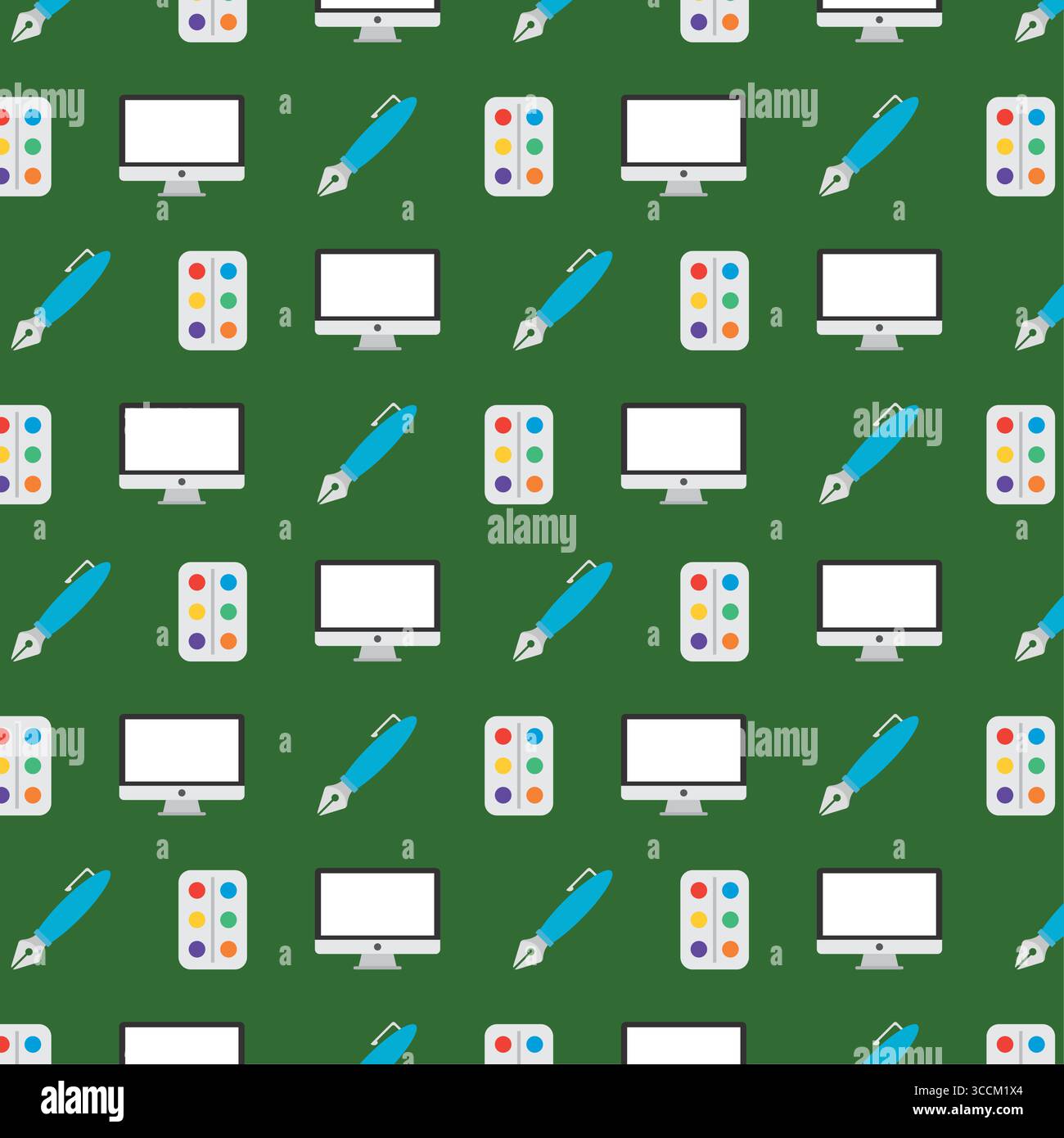 Modern school tools Stock Vector Images - Alamy