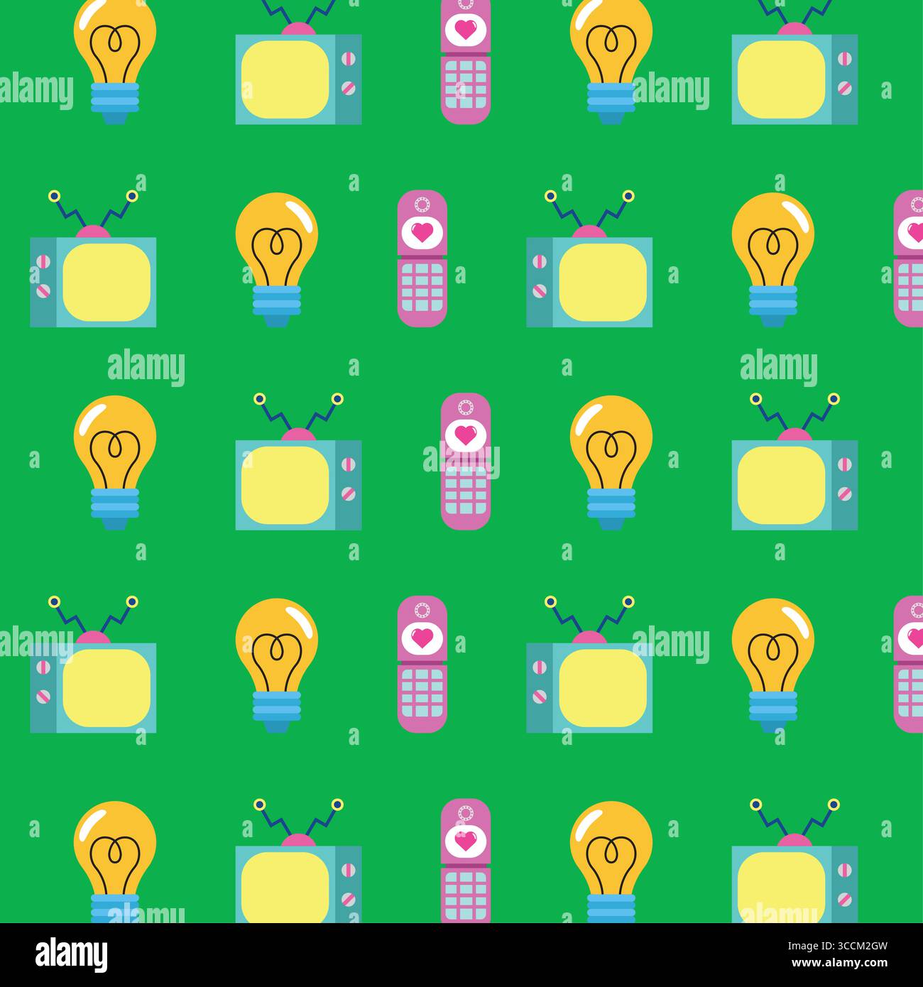 Technology gadgets retro Stock Vector Images - Alamy