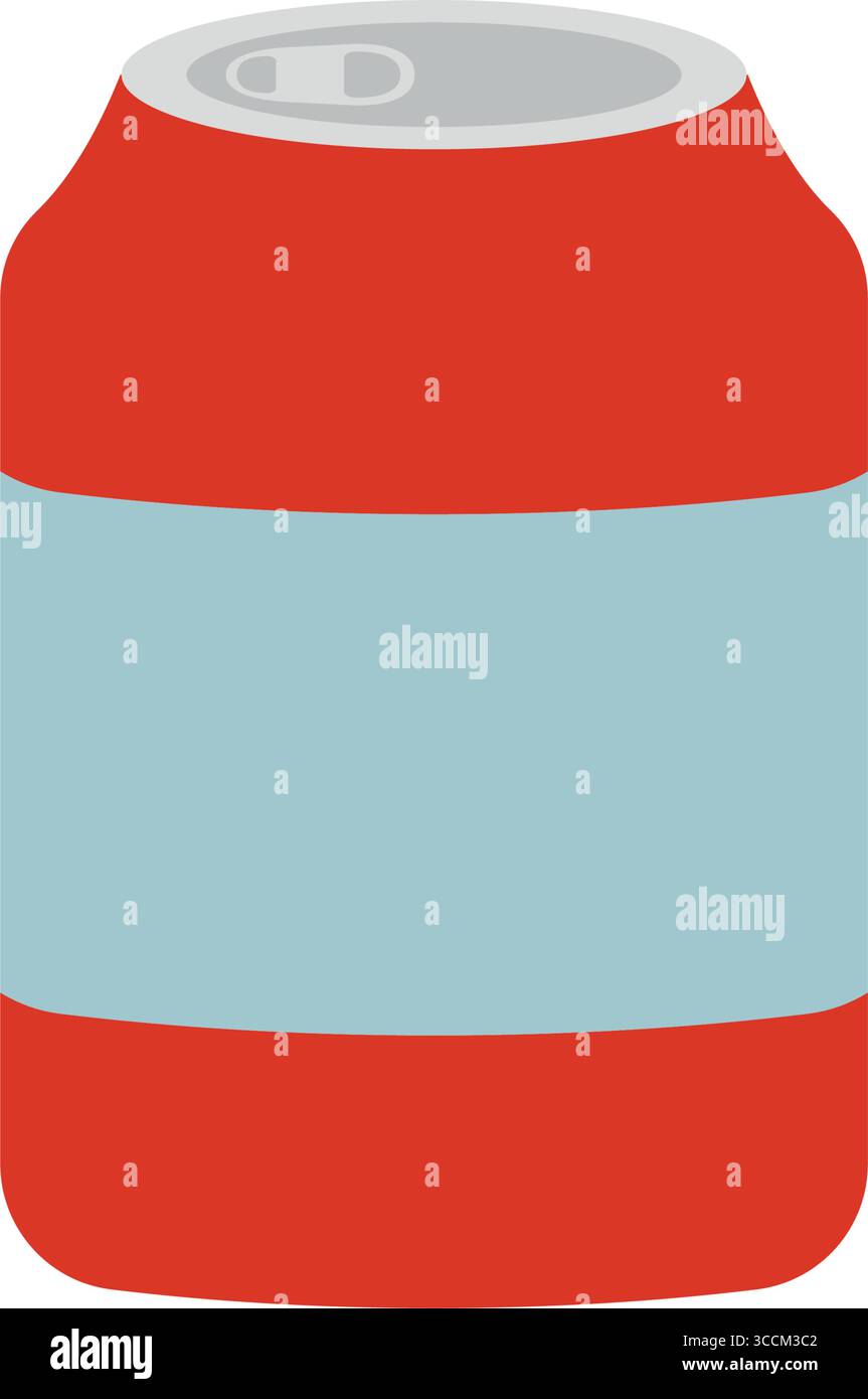 Red soda can. Vector Stock Vector Image & Art - Alamy