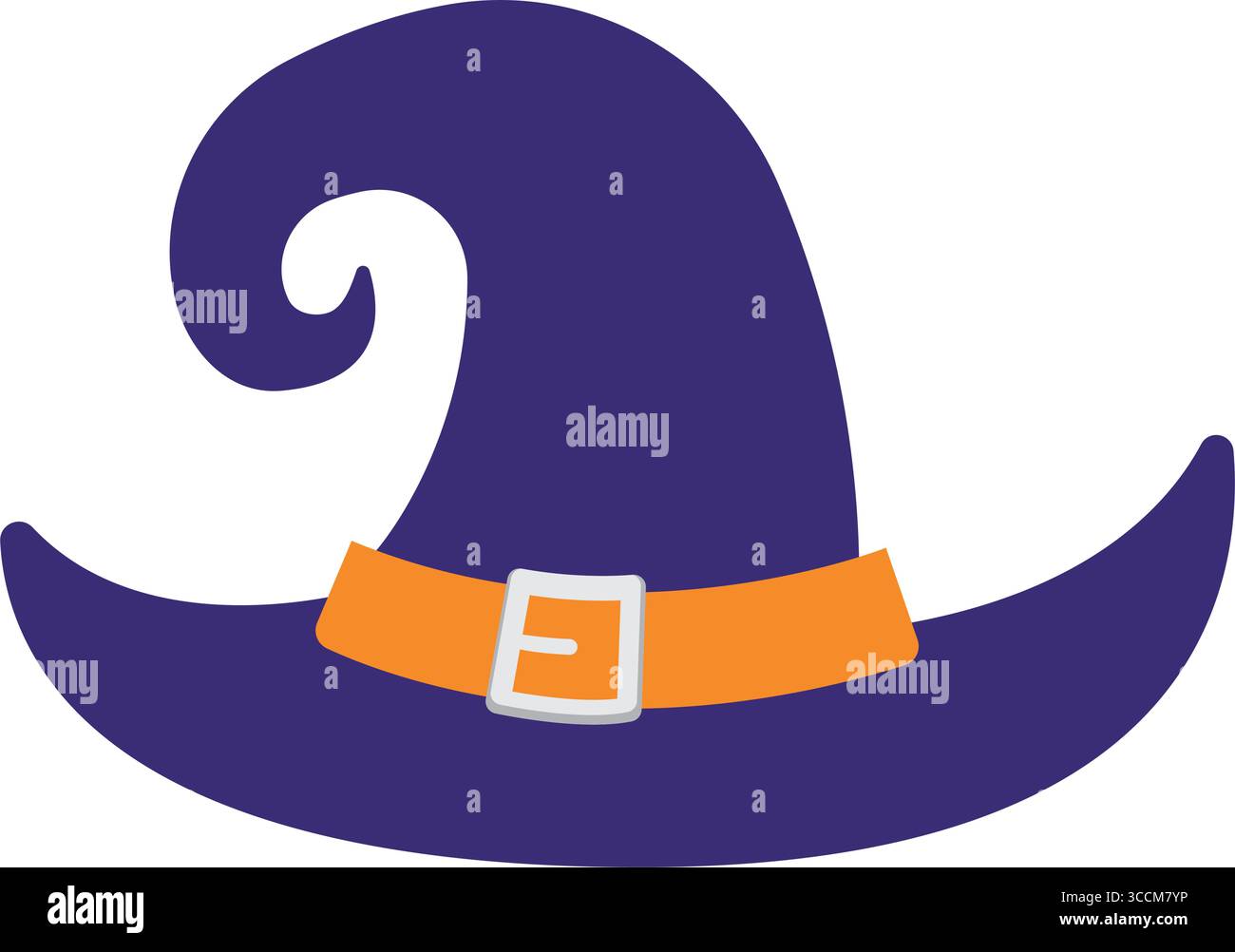 Occult mystic witch hat Stock Vector Images - Alamy