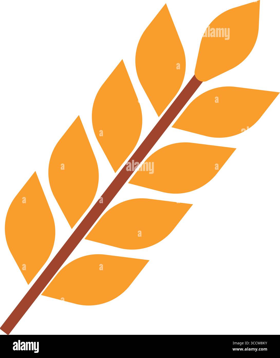 Golden brown field Cut Out Stock Images & Pictures - Alamy