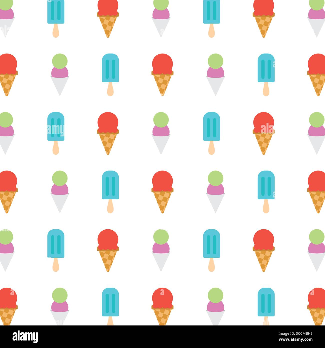 Gelato dessert Stock Vector Images - Alamy
