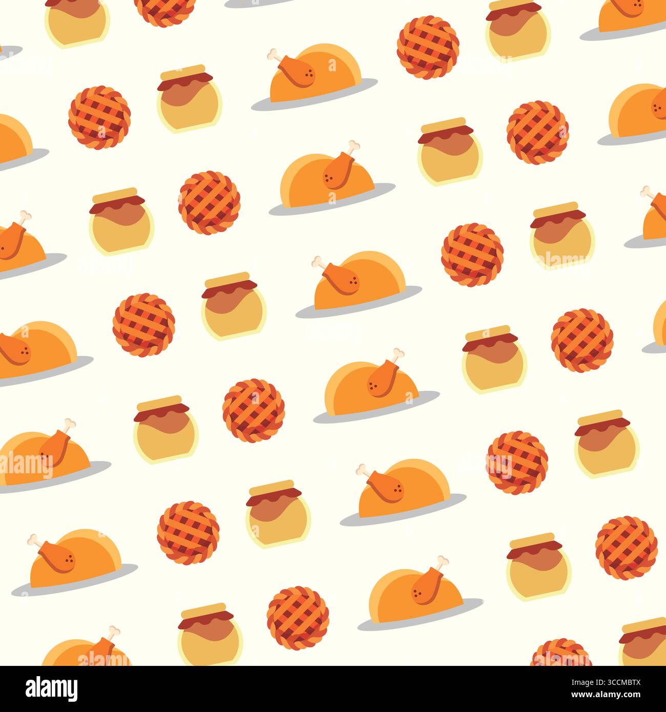 Repeating pattern illustration honey Stock Vector Images - Alamy