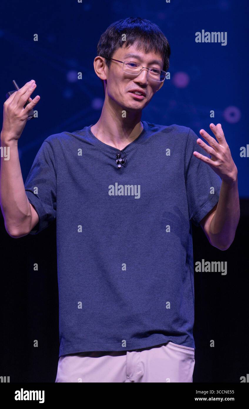 August 11,, 2025 - Las Vegas, Nevada , USA - TENGYU MA, Chief AI ...