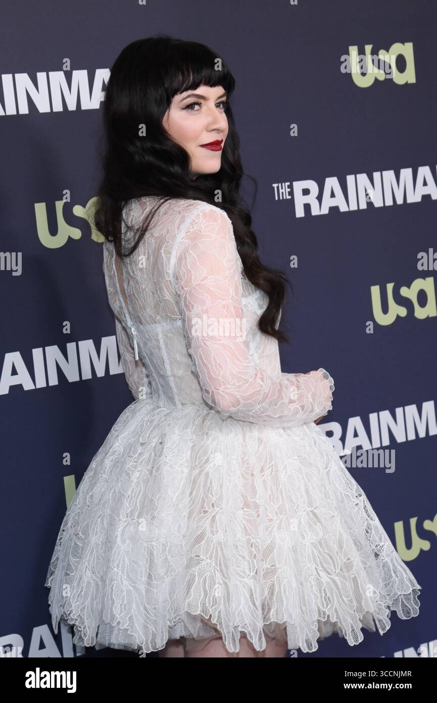 Gemma-Leah Devereux attends "The Rainmaker" premiere at GH On The Park ...