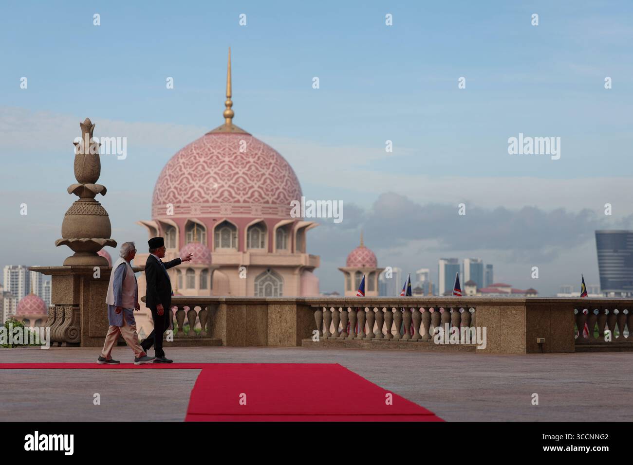 Chief Adviser of Bangladesh interim government Muhammad Yunus and ...