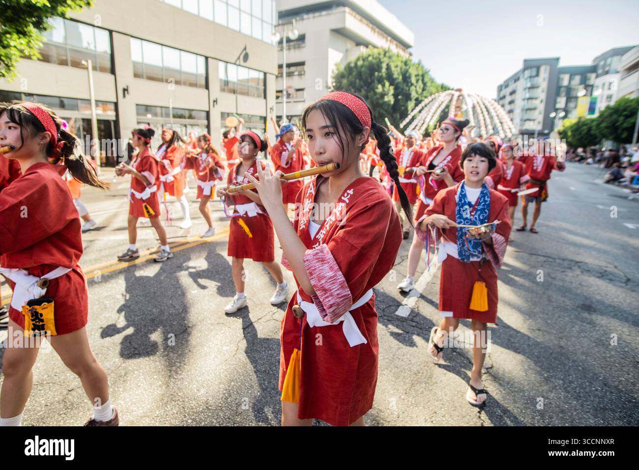 Nisei Week is celebrated in Los Angeles, specifically in the Little ...