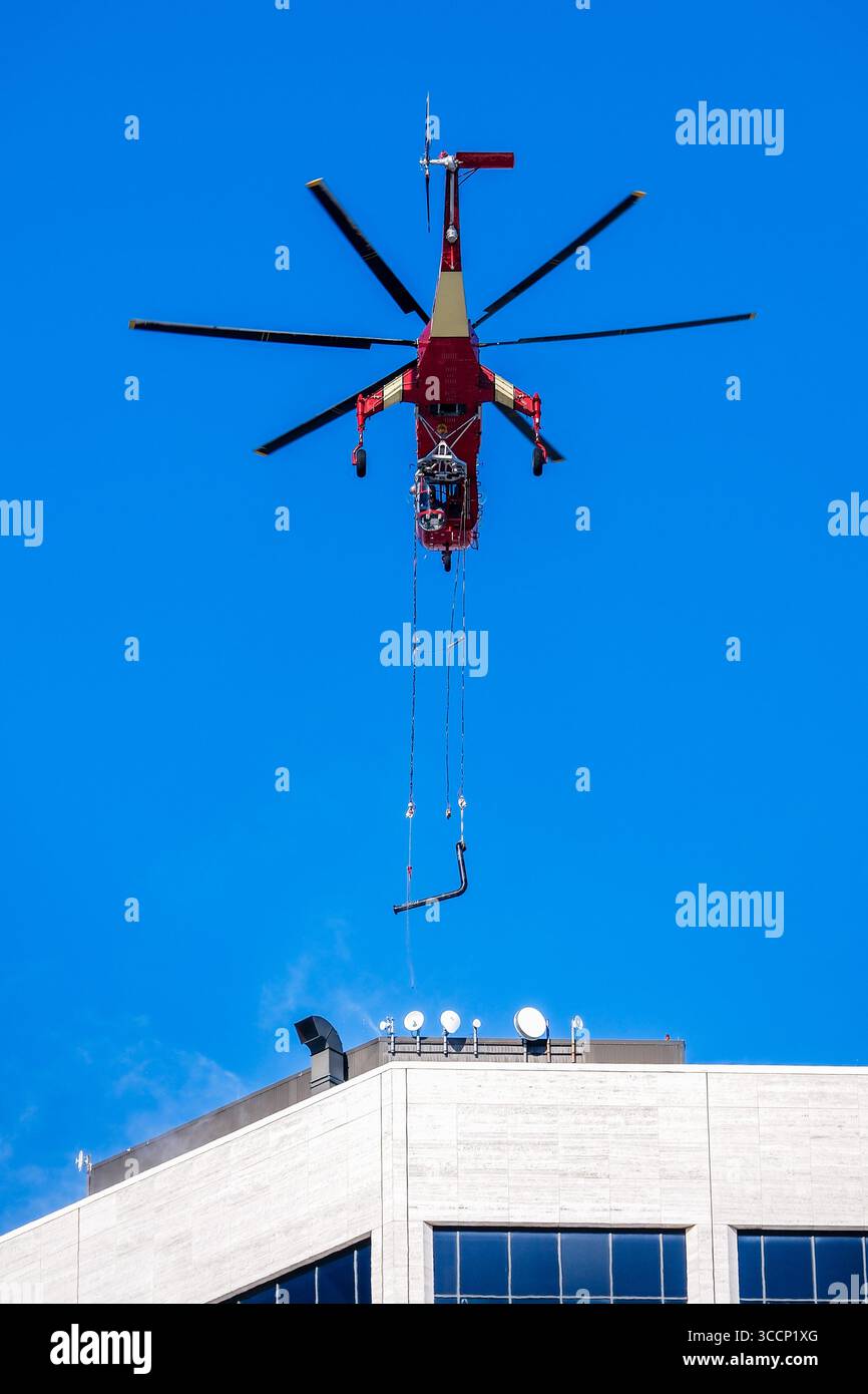 February 26, 2023, Minneapolis, Minnesota, USA: A Sikorsky S-64E ...