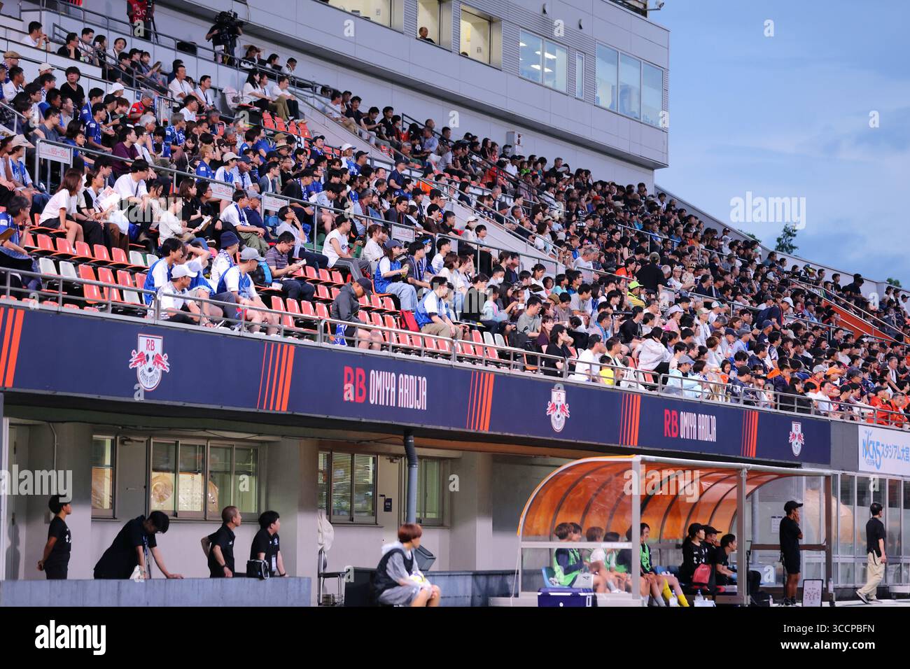 Saitama, Japan. 10th Aug, 2025. Spectators/General view Football/Soccer ...