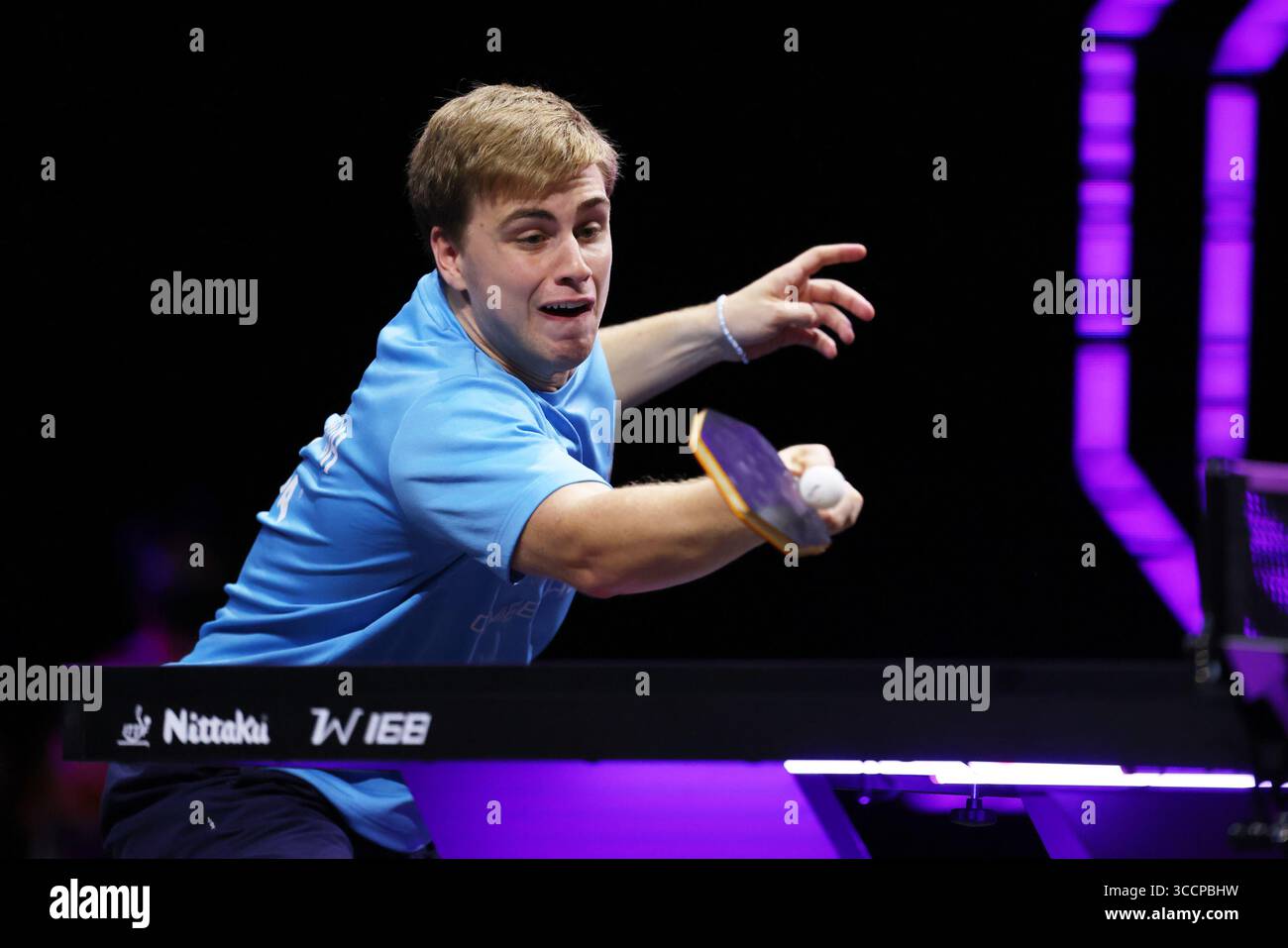 Truls MOREGARD (SWE), AUGUST 11, 2025 - Table Tennis : WTT Champions ...