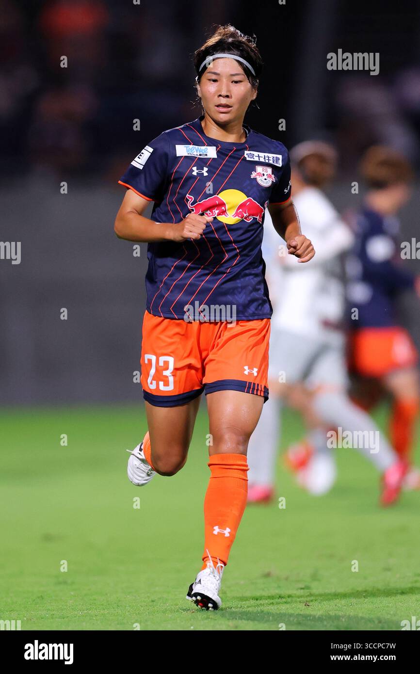 Saitama, Japan. 10th Aug, 2025. Mariko Kubo (Ardija) Football/Soccer ...