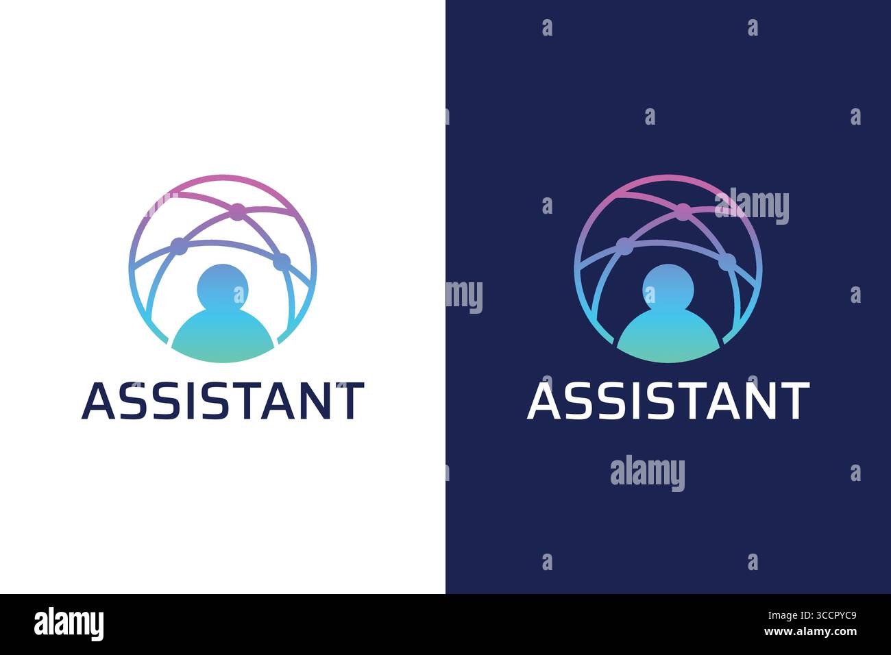 Assistant Business Smart Connection Logo Technology Communication ...