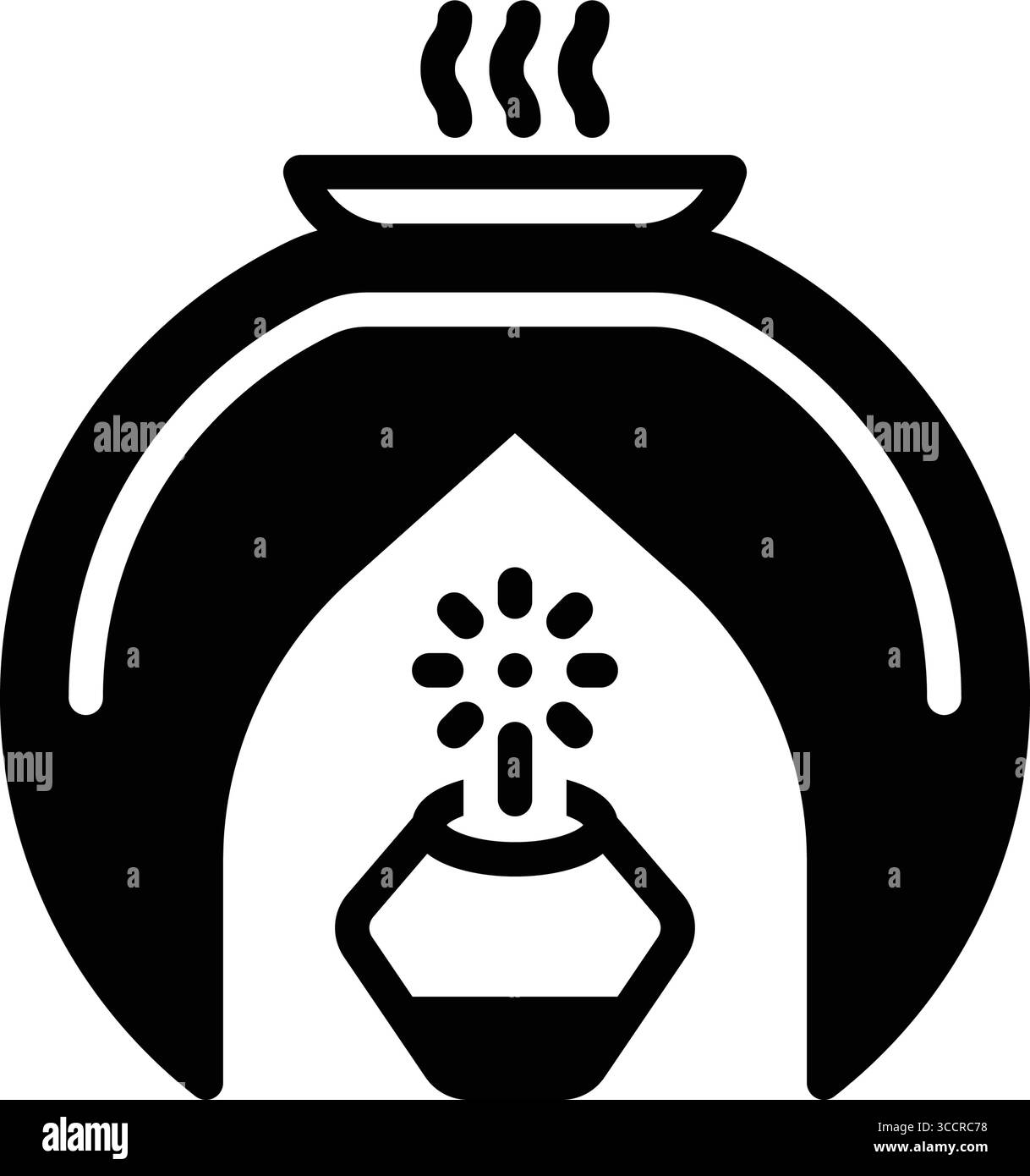 Icon for aroma lamp, aroma Stock Vector Image & Art - Alamy