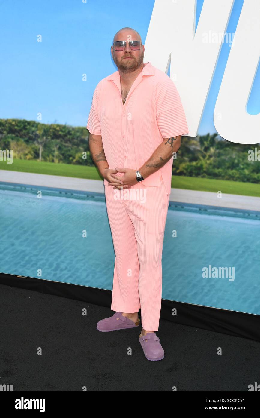 HOLLYWOOD, CA - AUGUST 11: Dominic Lewis at the premiere of Universal ...