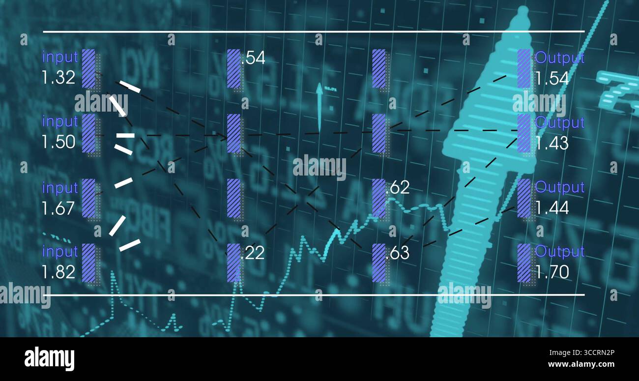 Animated data field hi-res stock photography and images - Alamy