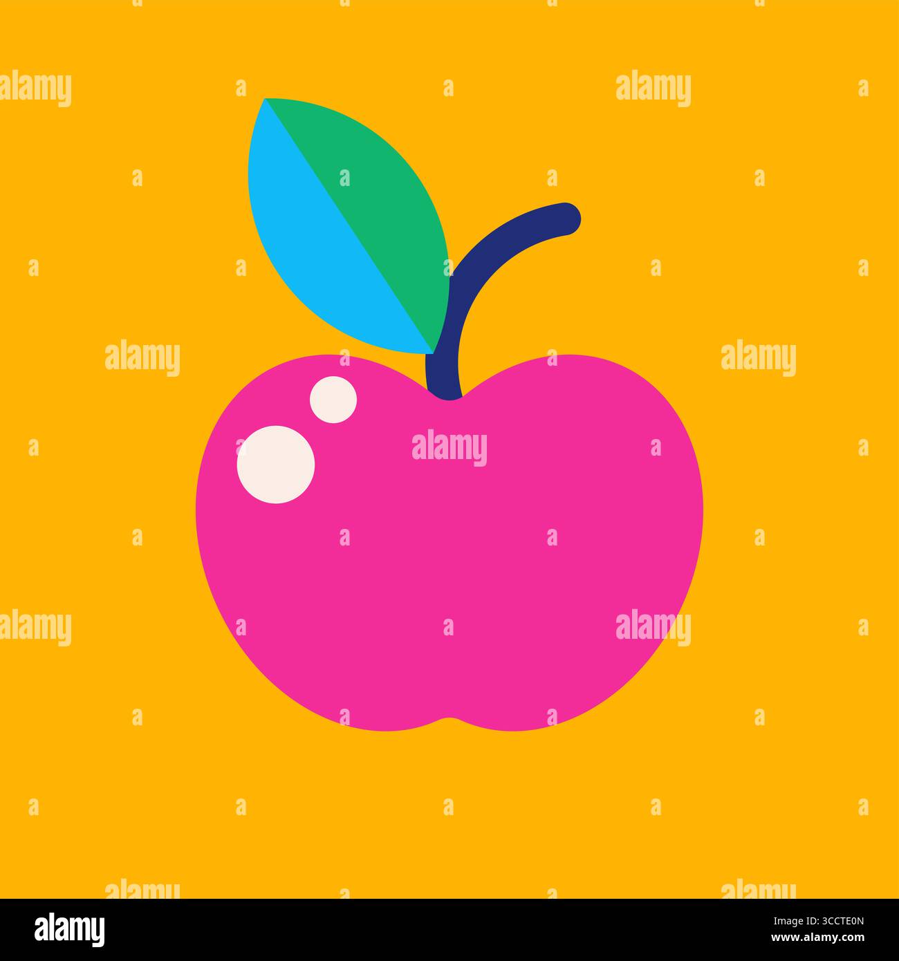 Bright organic red green Stock Vector Images - Alamy