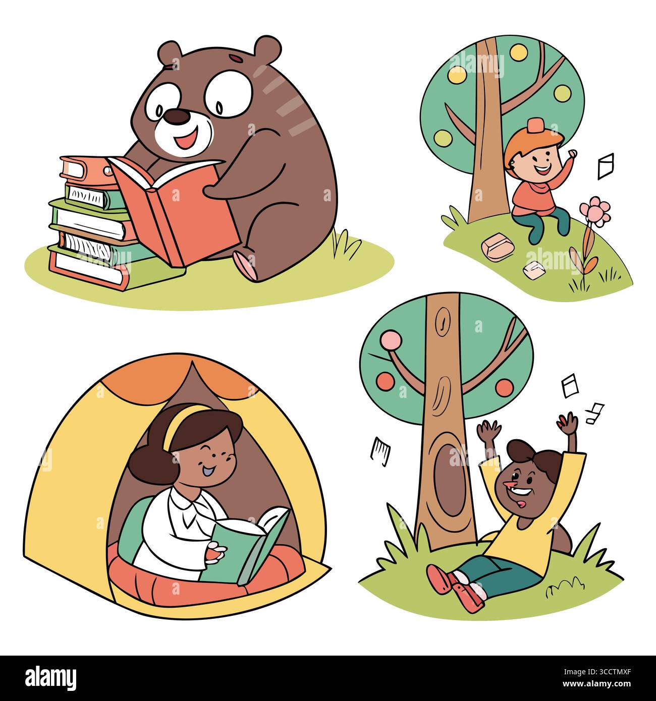 Fun design for children Stock Vector Images - Alamy