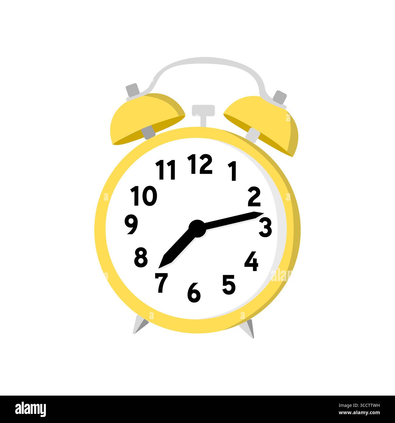 Twin bell clock Stock Vector Images - Alamy