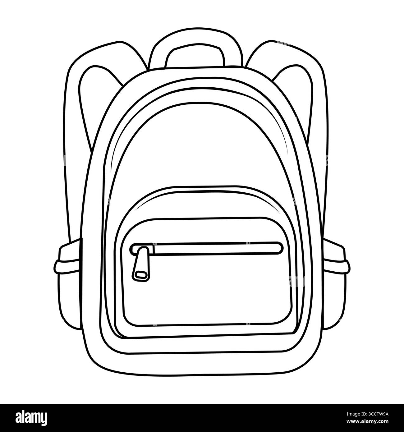 Lightweight backpack Stock Vector Images - Alamy