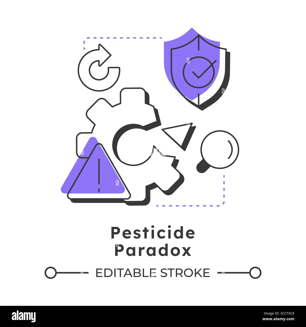 Visual paradox in art Stock Vector Images - Alamy