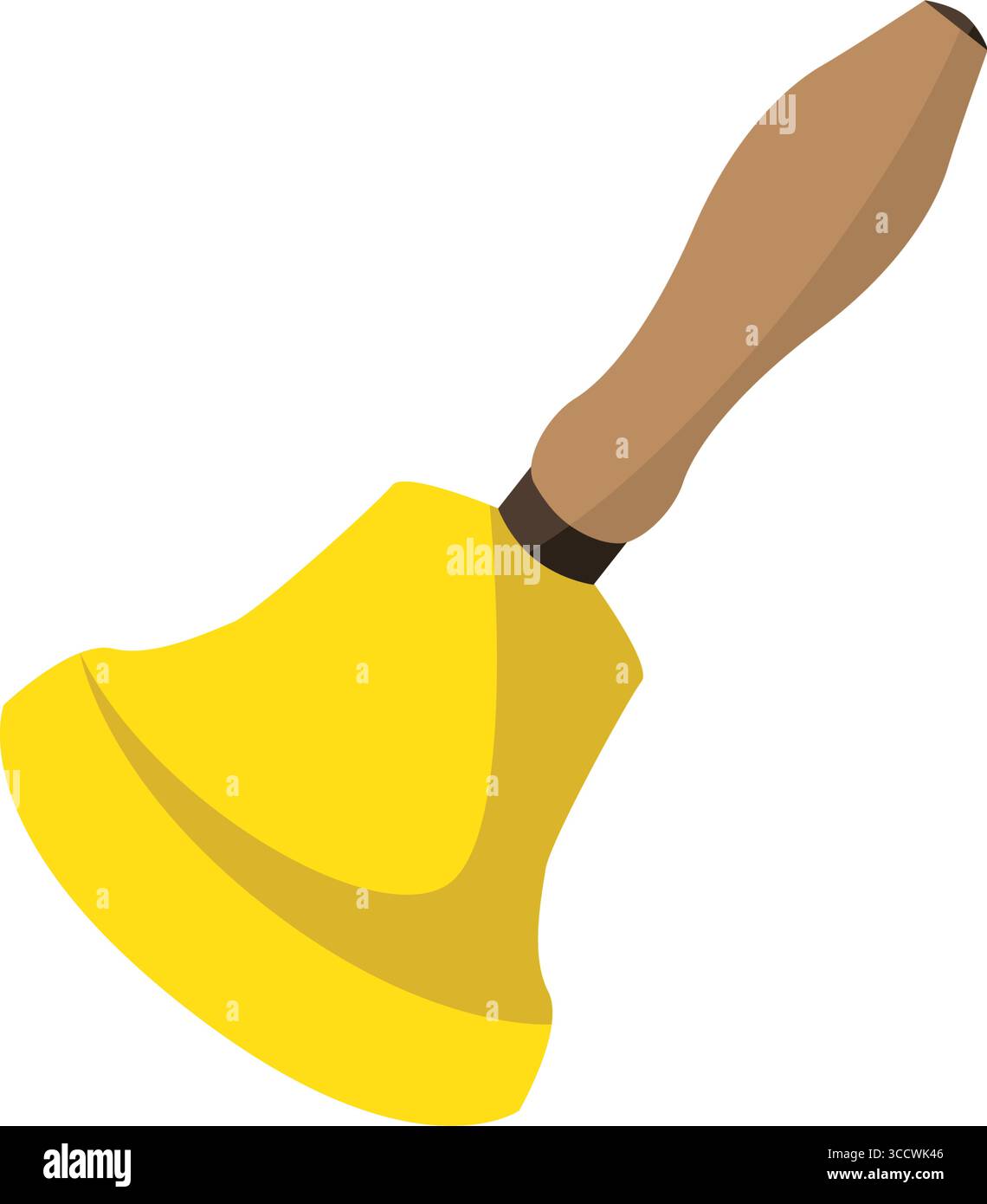 School bell education alarm Stock Vector Images - Alamy