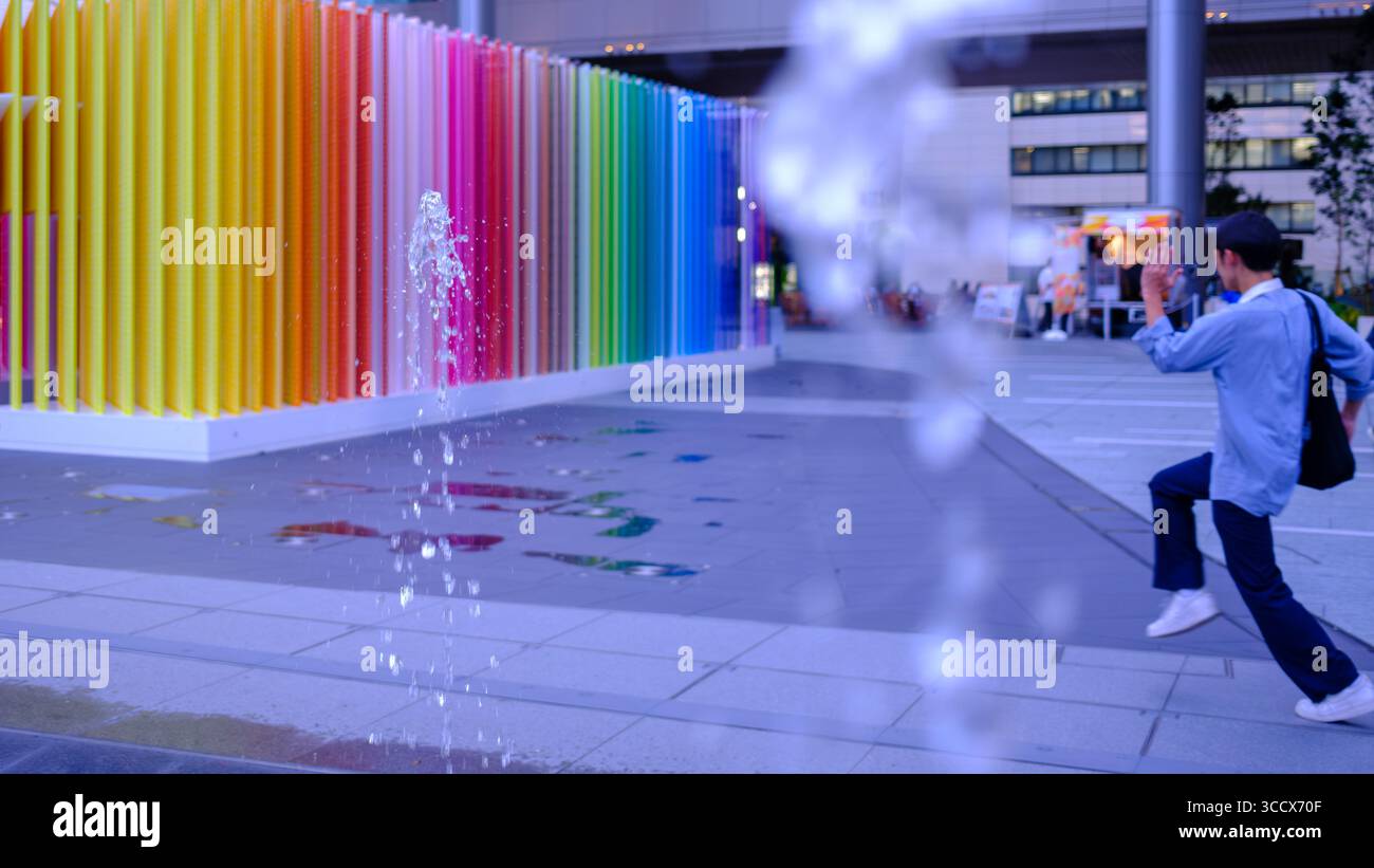 A vivid tunnel of color feels like entering another world transforming ...